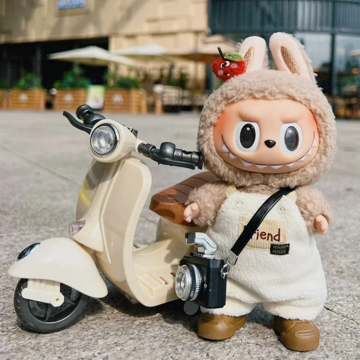 Mini Motorcycle Labubu – Bubuvibe